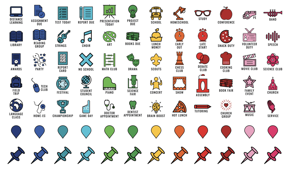 Student Planner Stickers (And Clever Ideas for Using Them!) - The Homes ...
