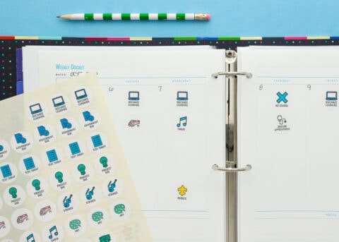 Student Planner Stickers (And Clever Ideas for Using Them!) - The Homes ...