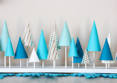 DIY Paper Winter Wonderland - The Homes I Have Made