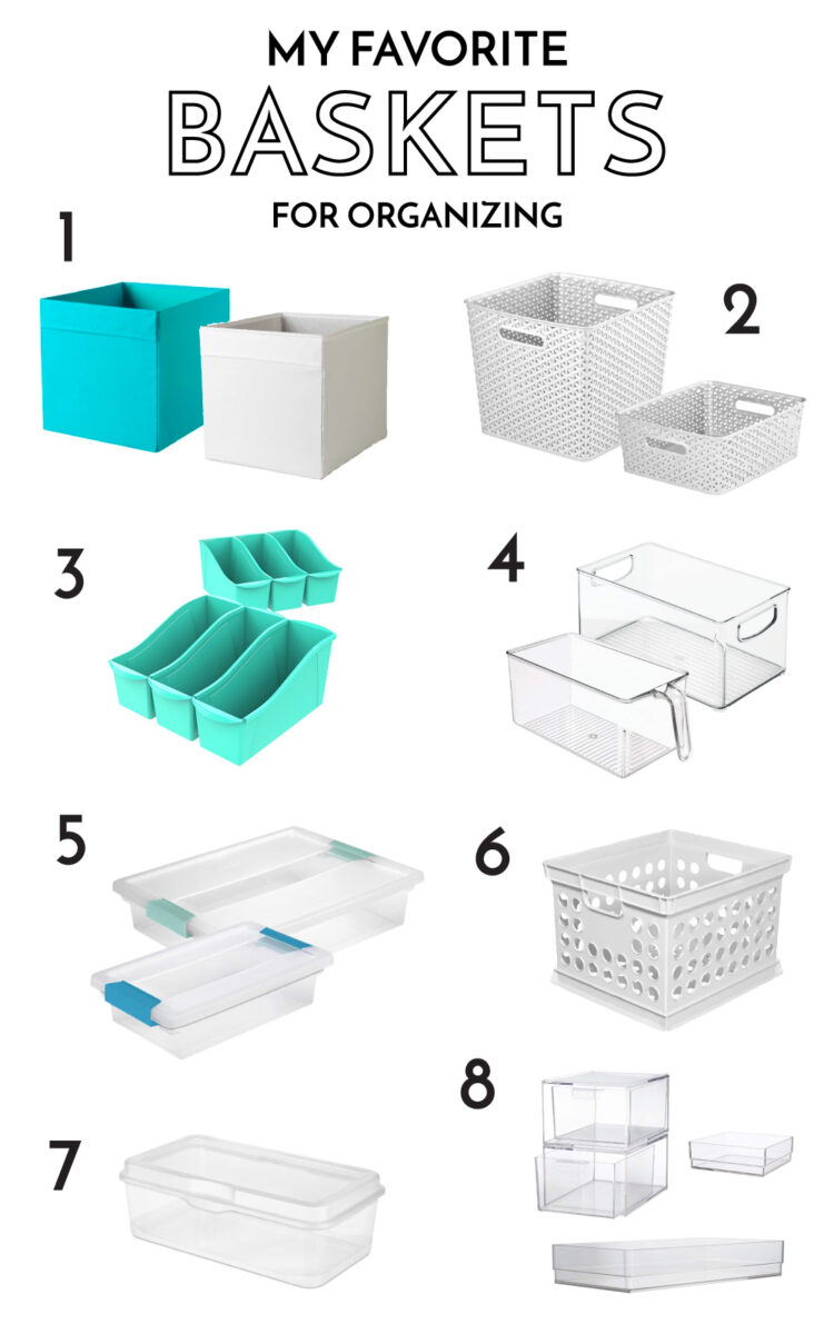 My Favorite Baskets for Organizing Your Home - The Homes I Have Made
