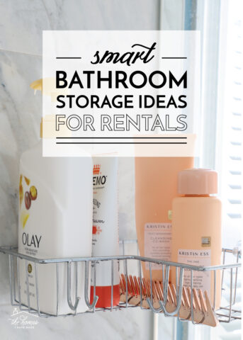 Smart Bathroom Storage Solutions (For Any Size Bathroom!)
