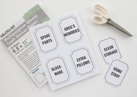 Printable Labels In EVERY Size! - The Homes I Have Made