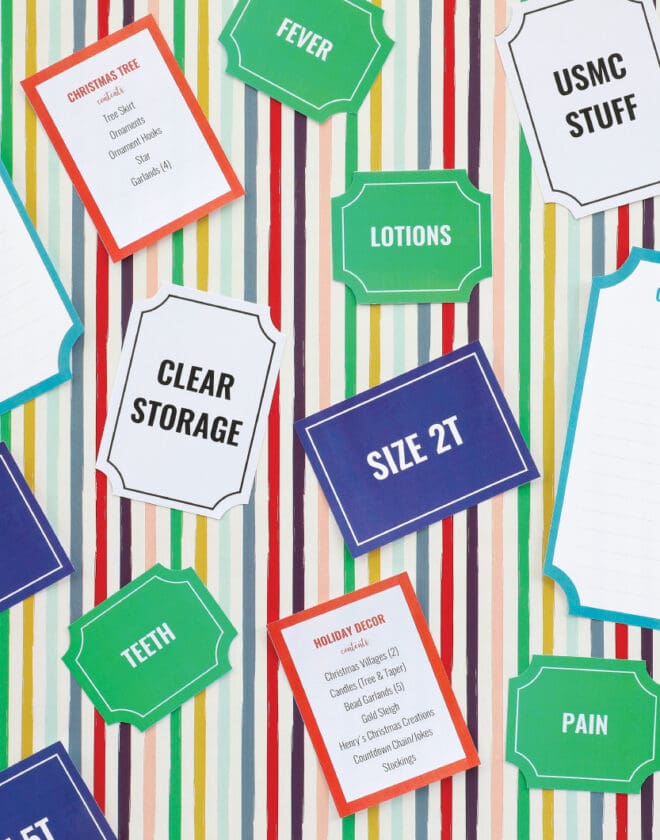 Templates to Make Your Own LEGO Labels - The Homes I Have Made