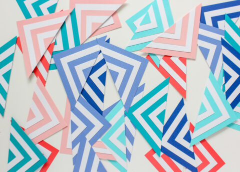 DIY Paper Quilt Artwork - The Homes I Have Made