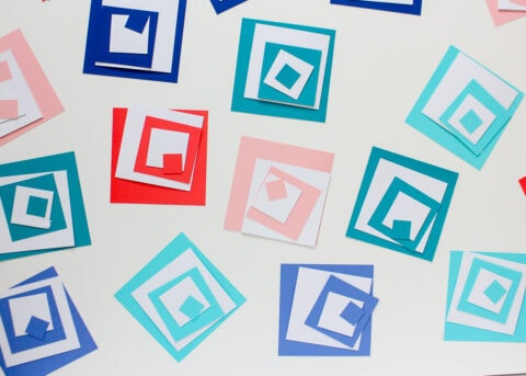 DIY Paper Quilt Artwork - The Homes I Have Made