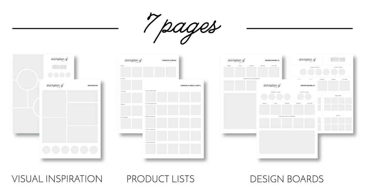 How To Make Design Boards on Canva (with Video & FREE Templates!) - The ...