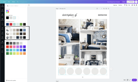 How To Make Design Boards on Canva (with Video & FREE Templates!) - The ...