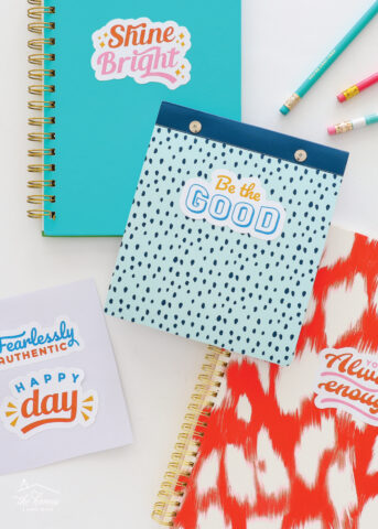 A Guide To Making Labels with Cricut Print Then Cut - The Homes I Have Made