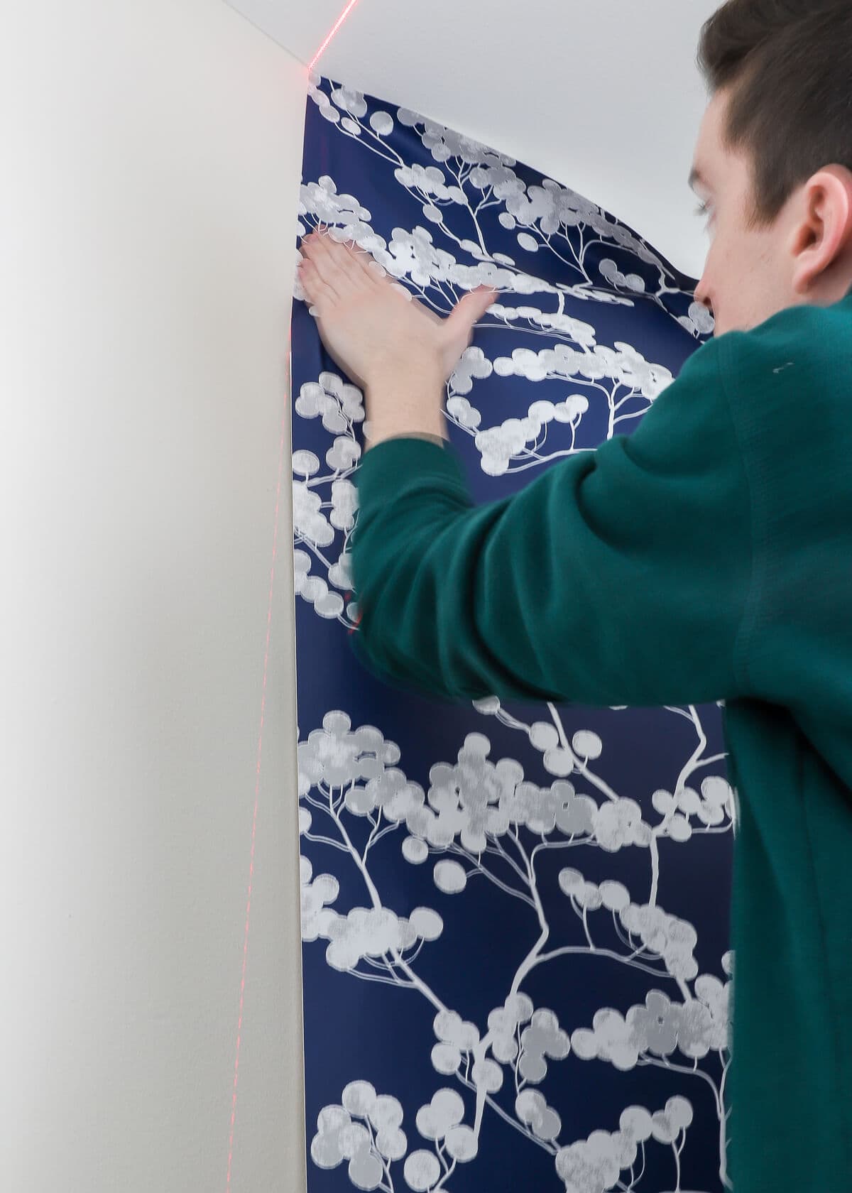 How to Install Peel and Stick Wallpaper | Step-By-Step for Beginners ...