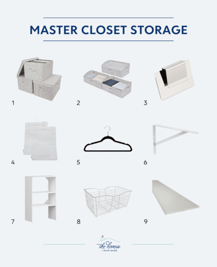 Master Closet Organization Ideas - The Homes I Have Made