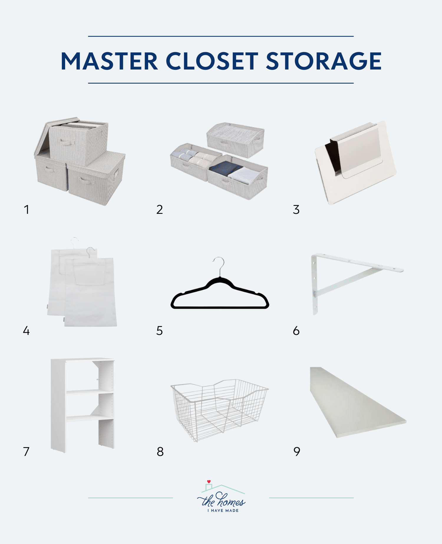 Master Closet Organization Ideas - The Homes I Have Made