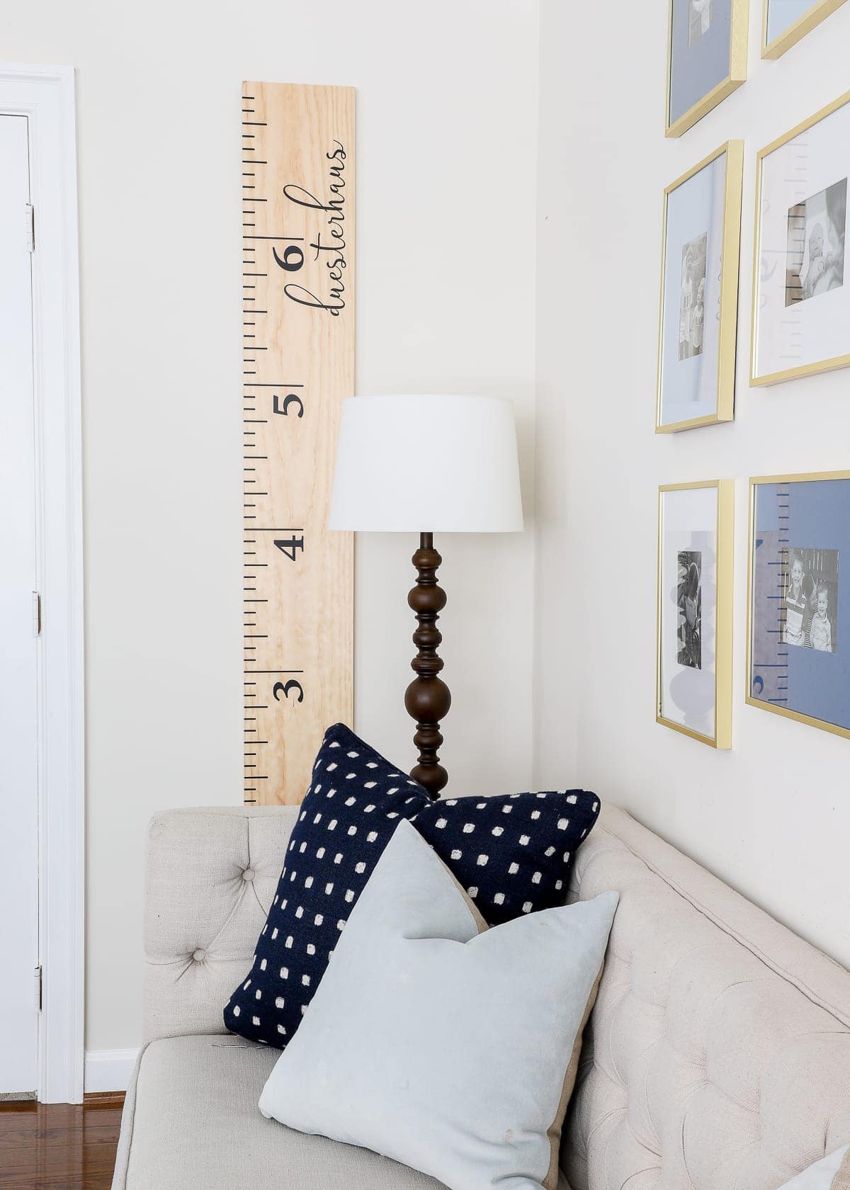 DIY Wall Ruler (with Smart Vinyl & Cricut Maker 3) - The Homes I Have Made