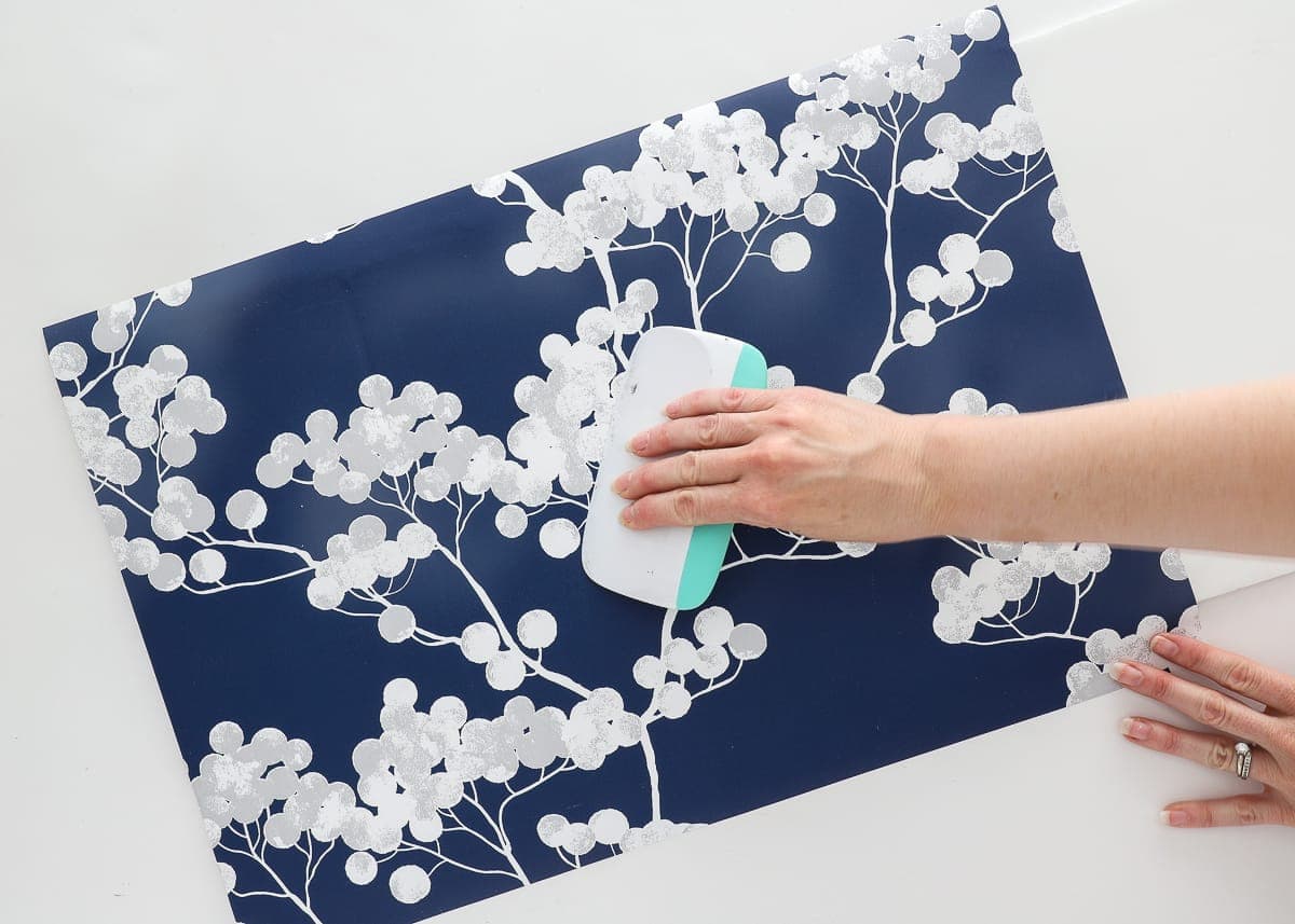 How to Make a Window Valance with Foam Board & Wallpaper