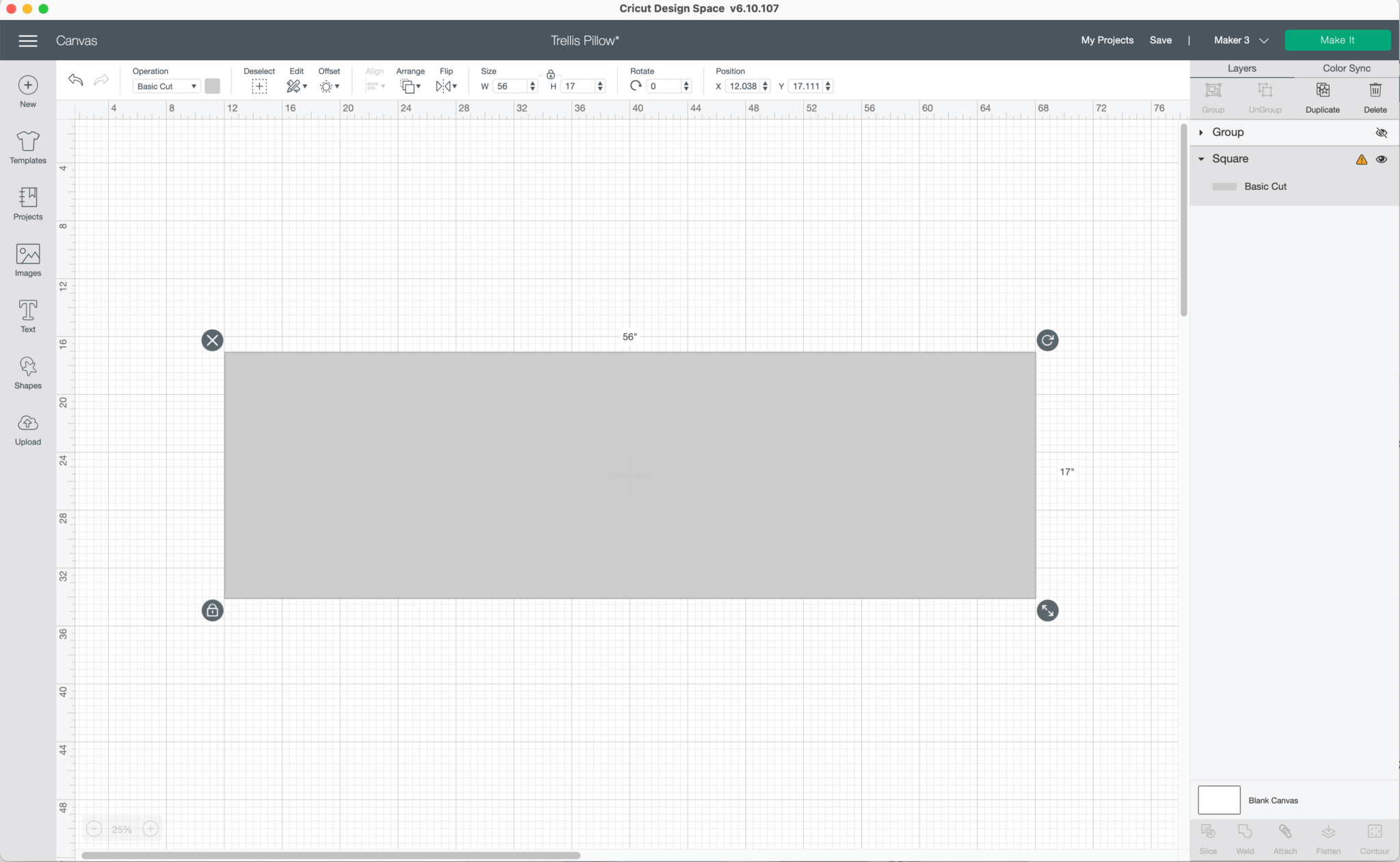 How to Use Cricut Smart Iron-On to Make a Custom Pillow - The Homes I ...