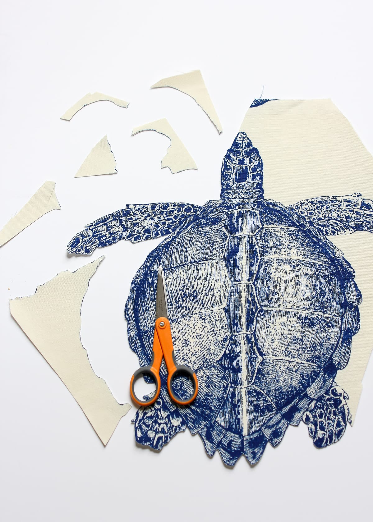 DIY Sea Life Pop Art (Made From Fabric) - The Homes I Have Made