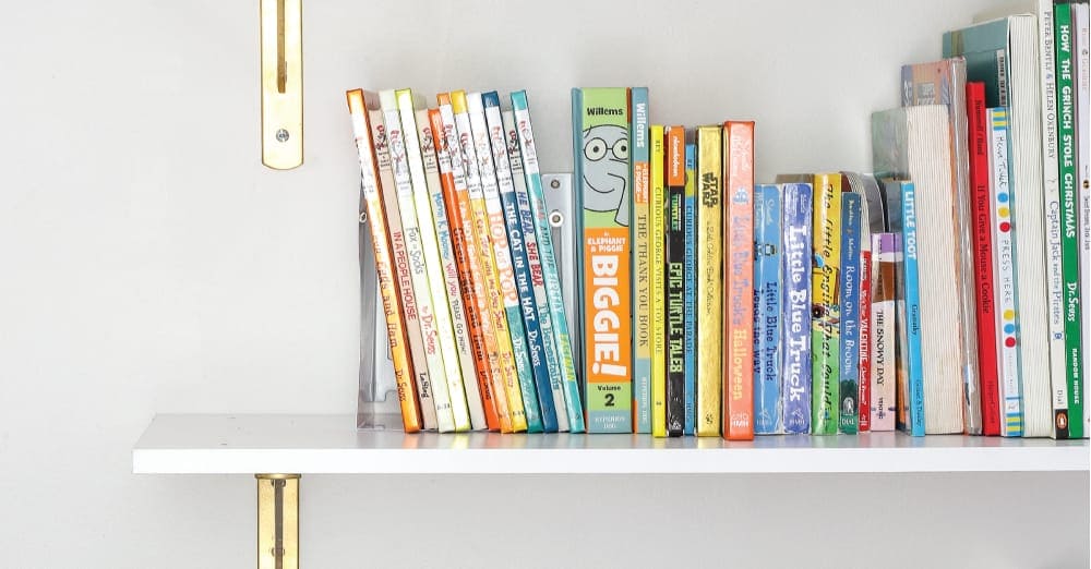 How to Install a Floating Bookcase (To Save On Floor Space!)
