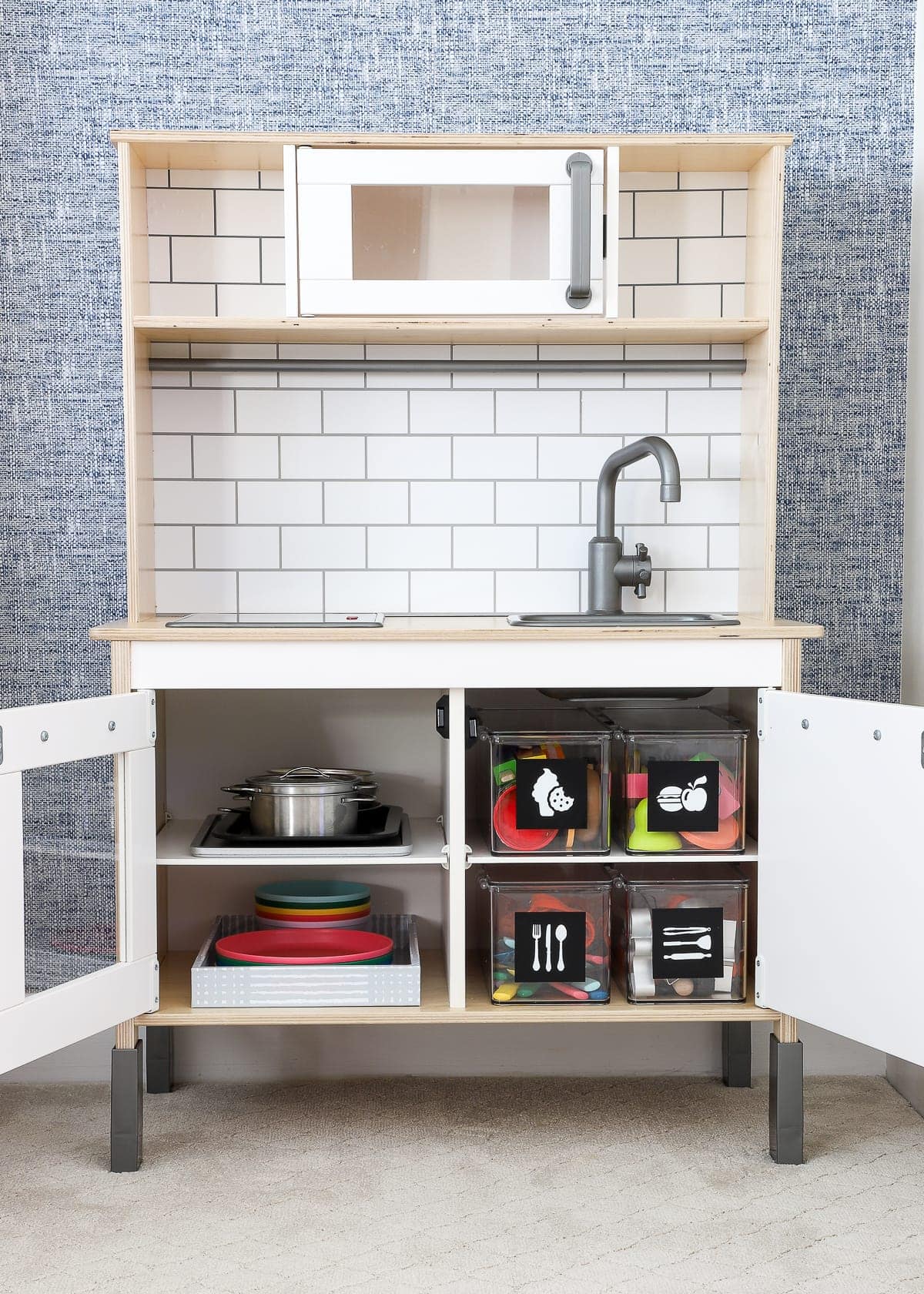 How to Organize Play Food - The Homes I Have Made