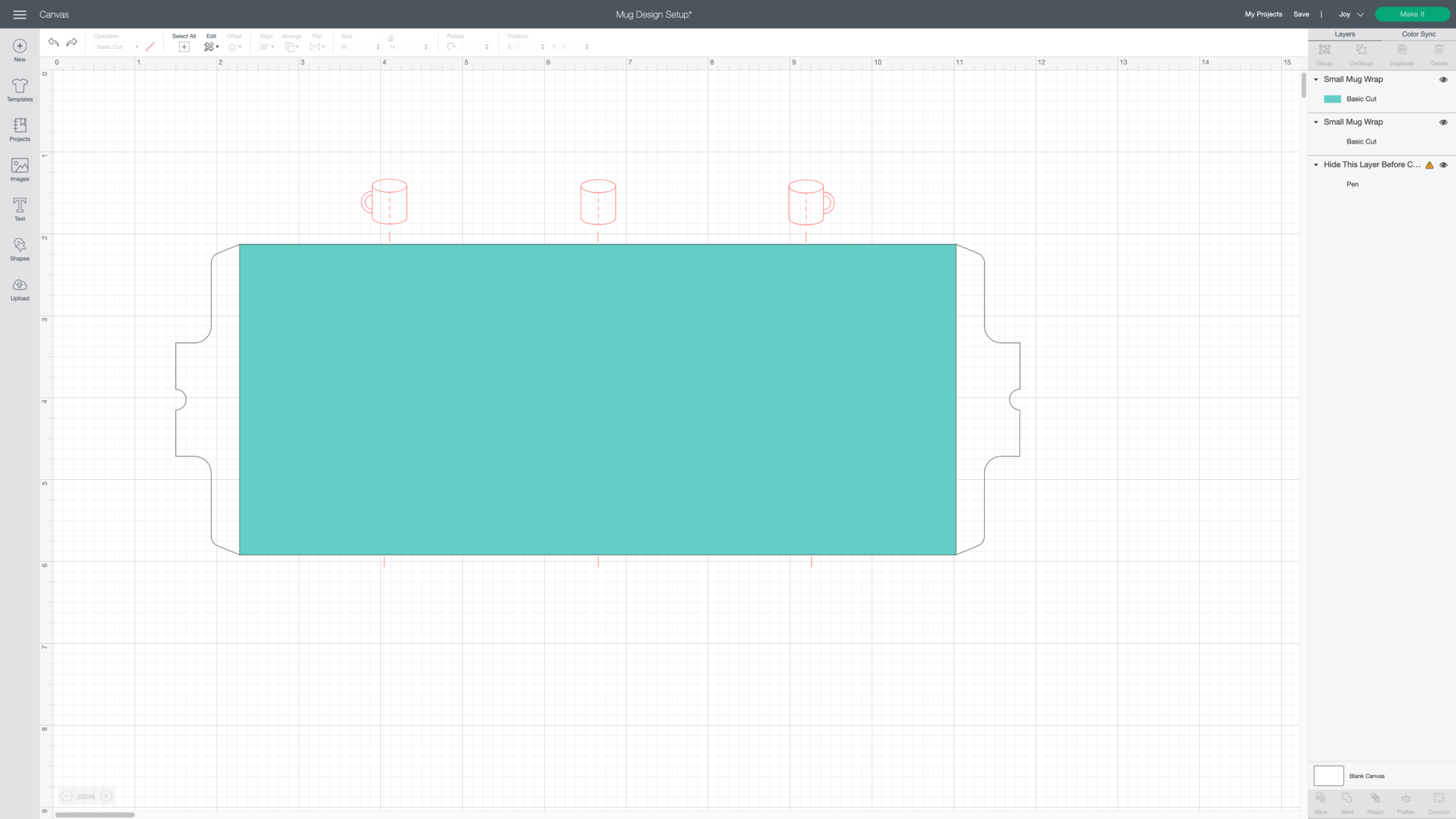 DIY Split Monogram Mugs with Cricut Mug Press