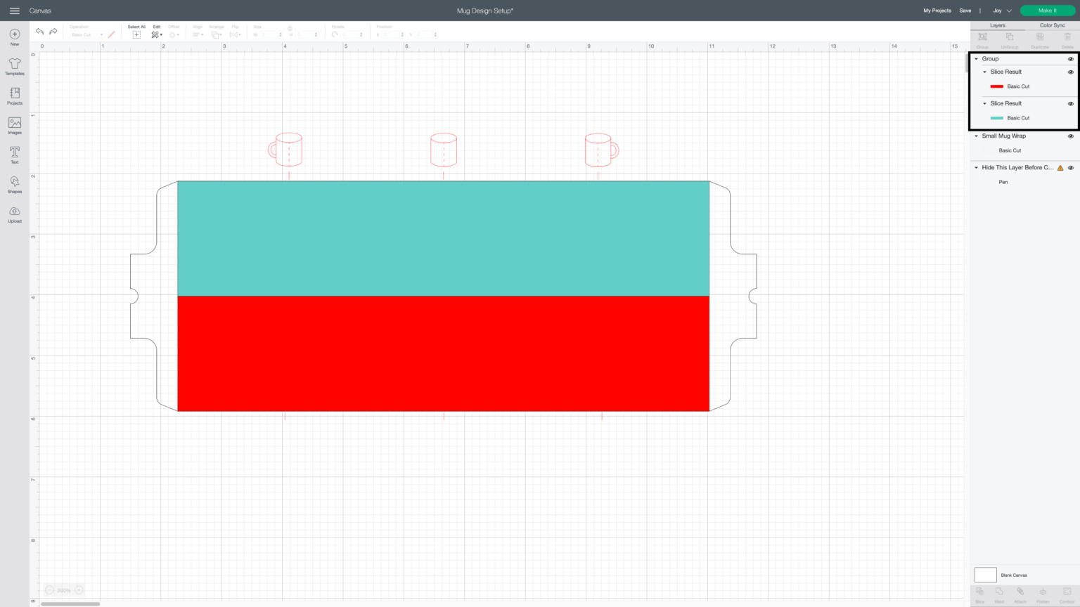 DIY Split Monogram Mugs with Cricut Mug Press