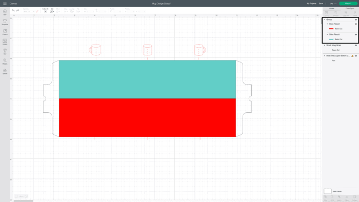 DIY Split Monogram Mugs with Cricut Mug Press