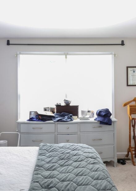 How to Hang a Curtain Rod Without Drilling into the Wall