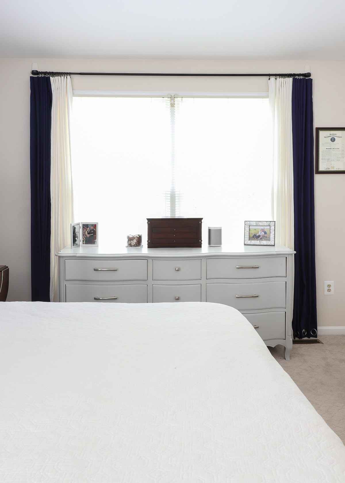 How to Hang a Curtain Rod Without Drilling into the Wall