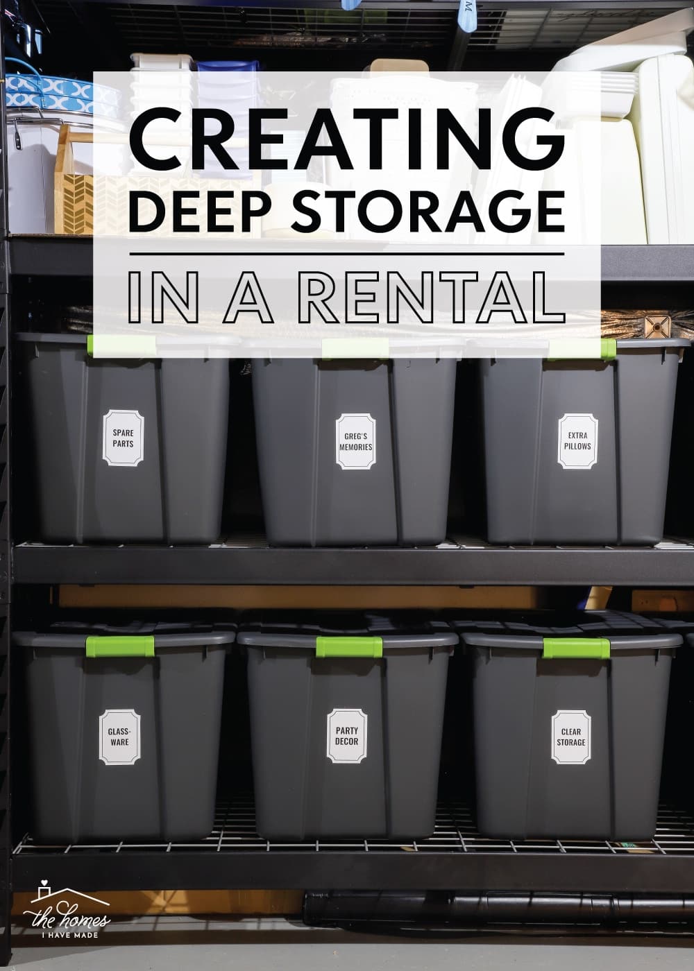 Creating Deep Storage In a Rental - The Homes I Have Made
