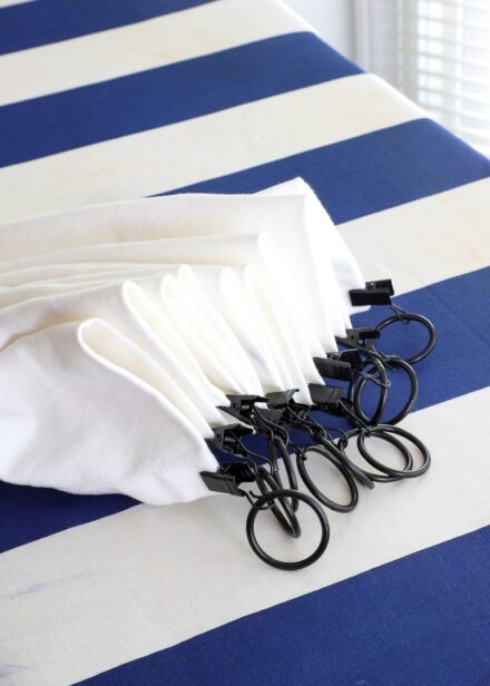 How to Hang Curtains On Rings (With Perfect Results!) - The Homes I ...