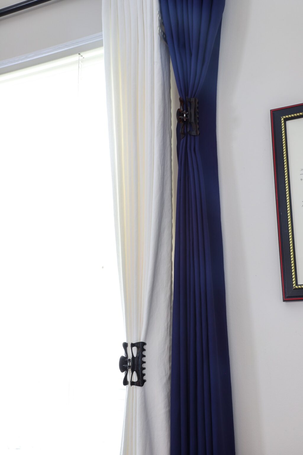 How to Hang Curtains On Rings (With Perfect Results!) - The Homes I ...