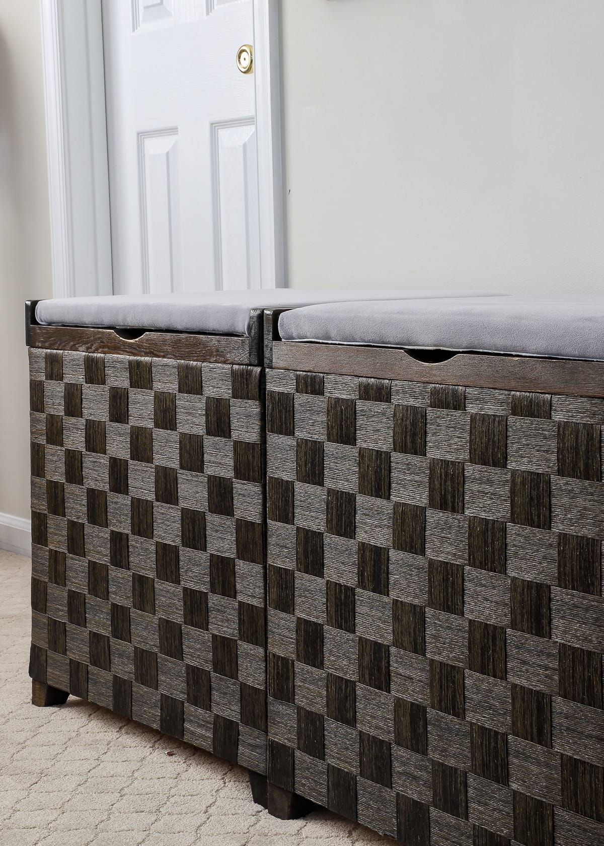 How to Recover a Chair or Bench Cushion - The Homes I Have Made