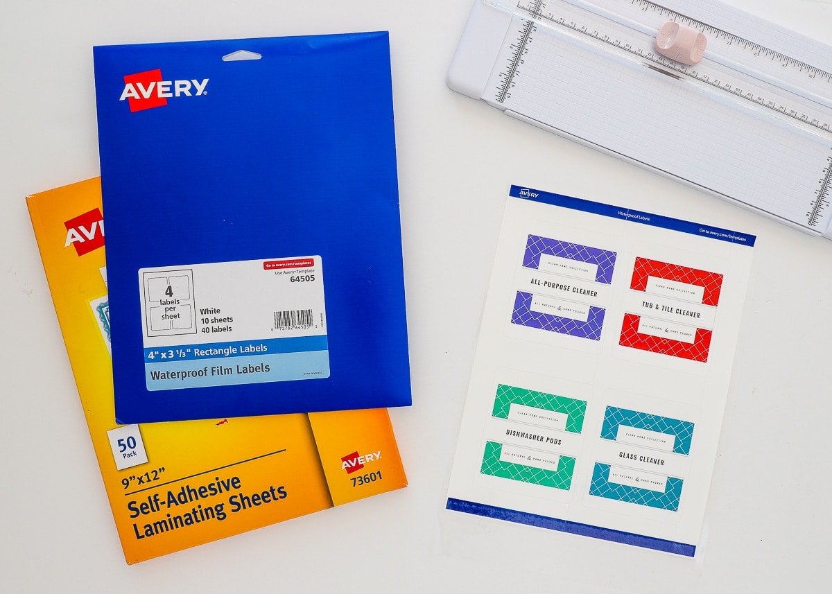 Printable Cleaning Labels for the Home & Laundry Room - The Homes I ...