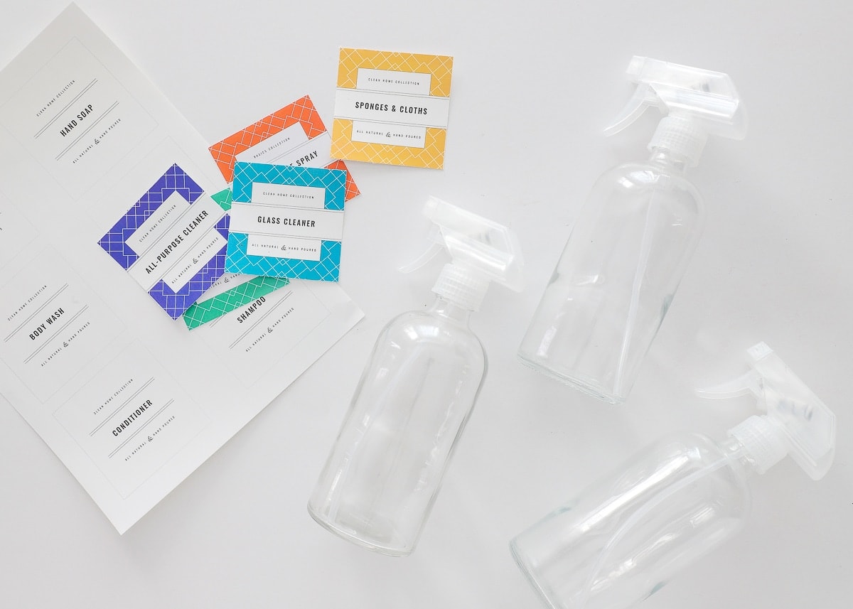 Printable Cleaning Labels for the Home & Laundry Room - The Homes I ...