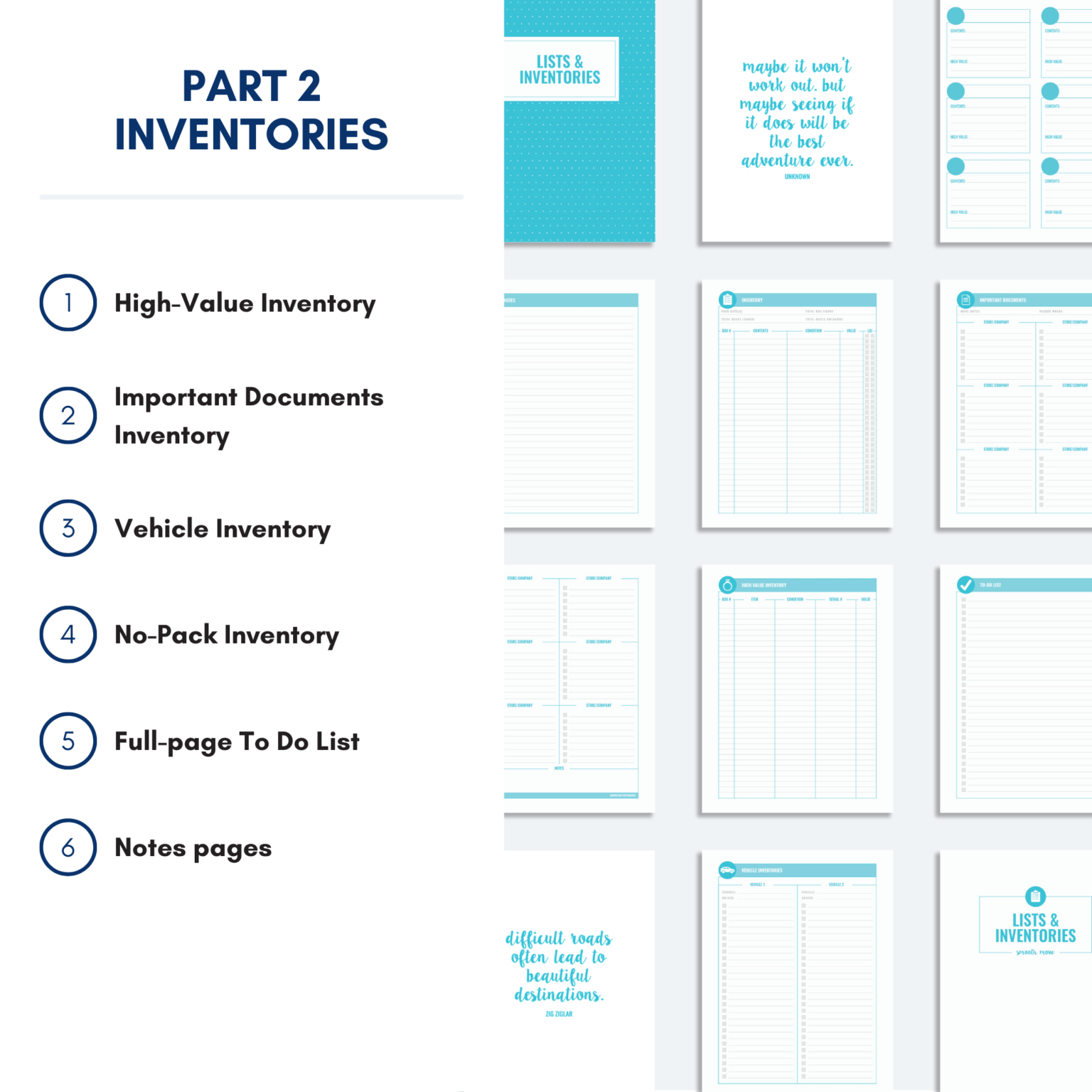 The Complete "Smooth Move" Printable Moving Binder System - The Homes I ...
