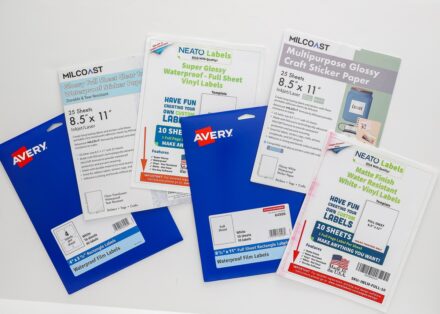 The Best Waterproof Sticker Papers for Making Labels & Decals