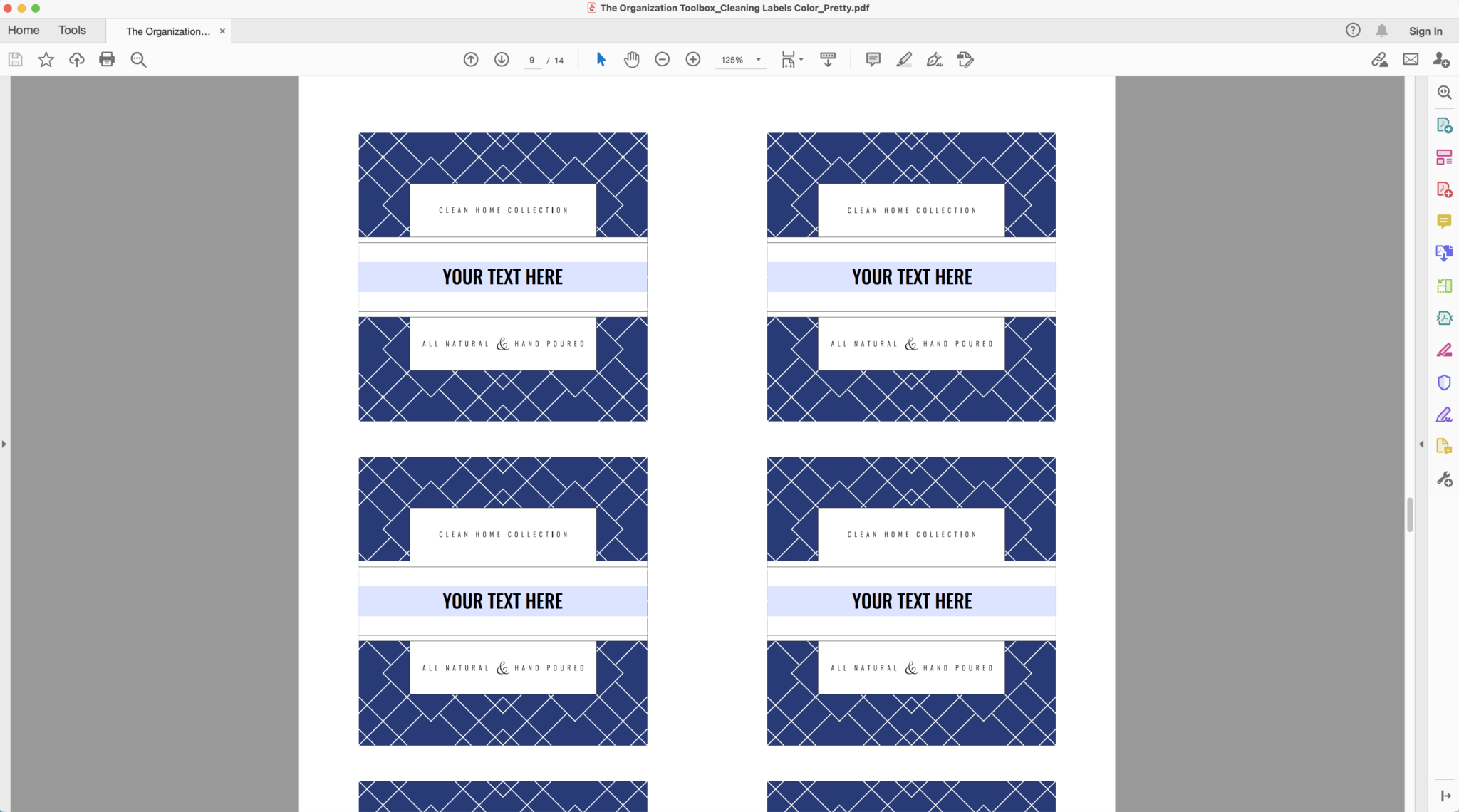 Printable Cleaning Labels for the Home & Laundry Room - The Homes I ...