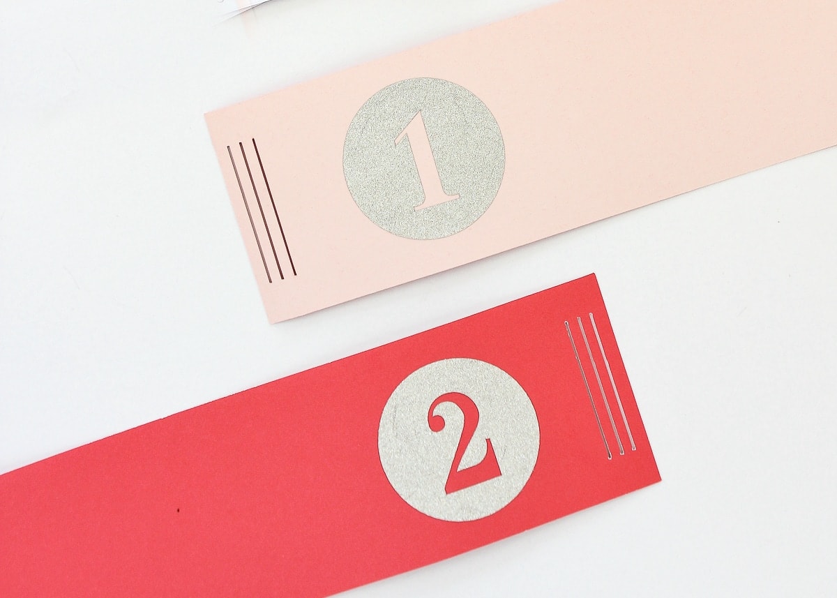 DIY Christmas Countdown Chain With a Cricut - The Homes I Have Made