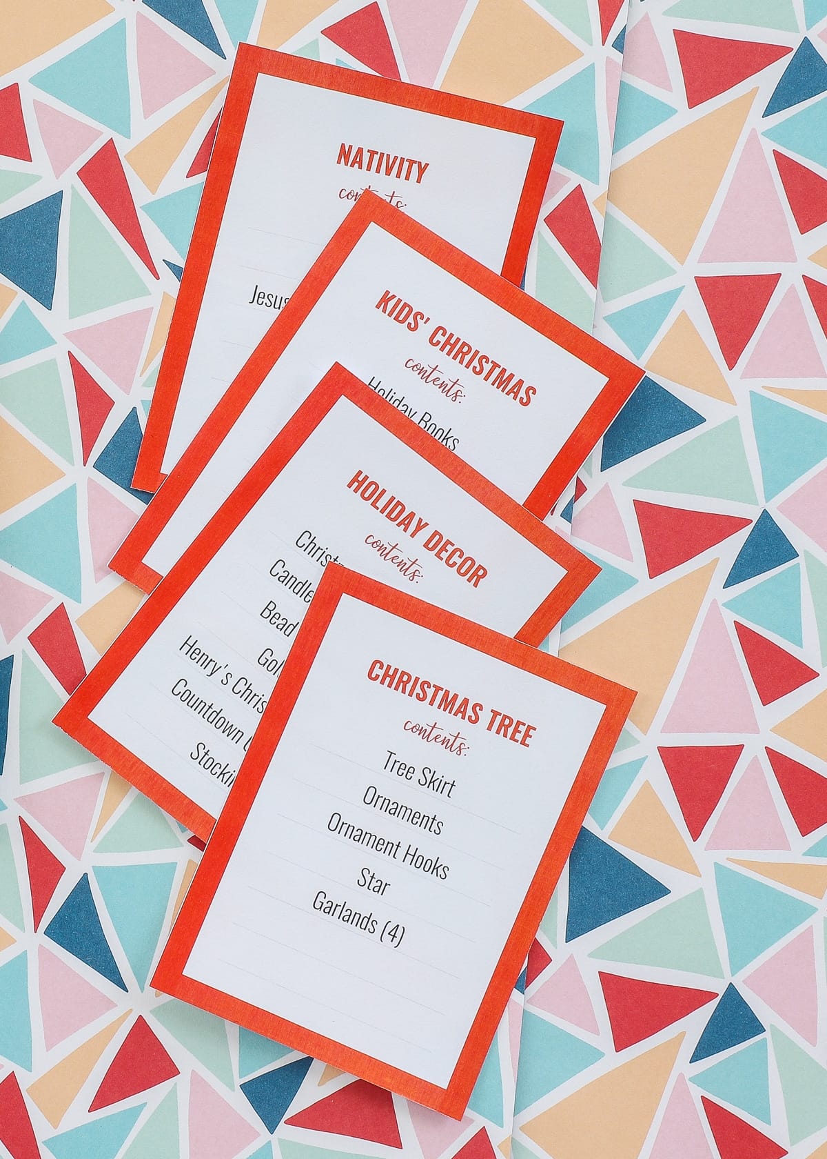 Packing Up Christmas Decorations | Practical & Inexpensive Solutions ...