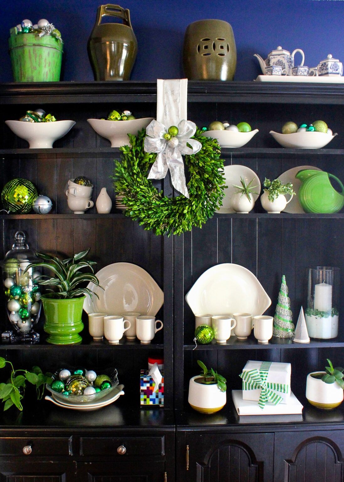 Ideas for Using Green In Your Christmas Decor - The Homes I Have Made