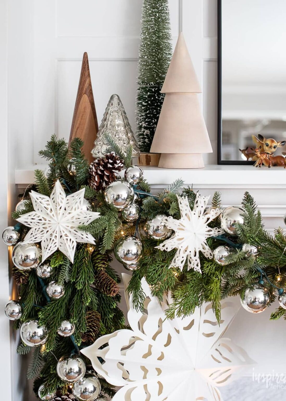 Ideas for Using Green In Your Christmas Decor - The Homes I Have Made