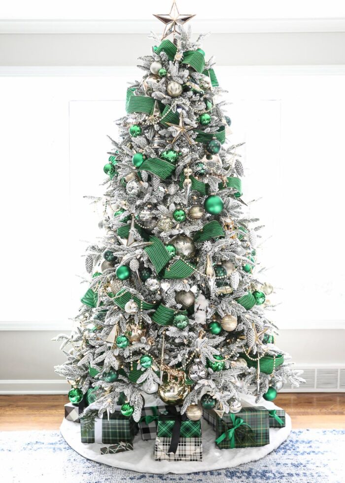 Ideas for Using Green In Your Christmas Decor - The Homes I Have Made