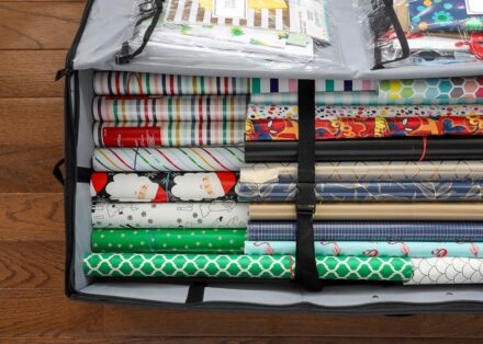 How to Store Wrapping Paper (& All Your Gift Wrap Supplies!)
