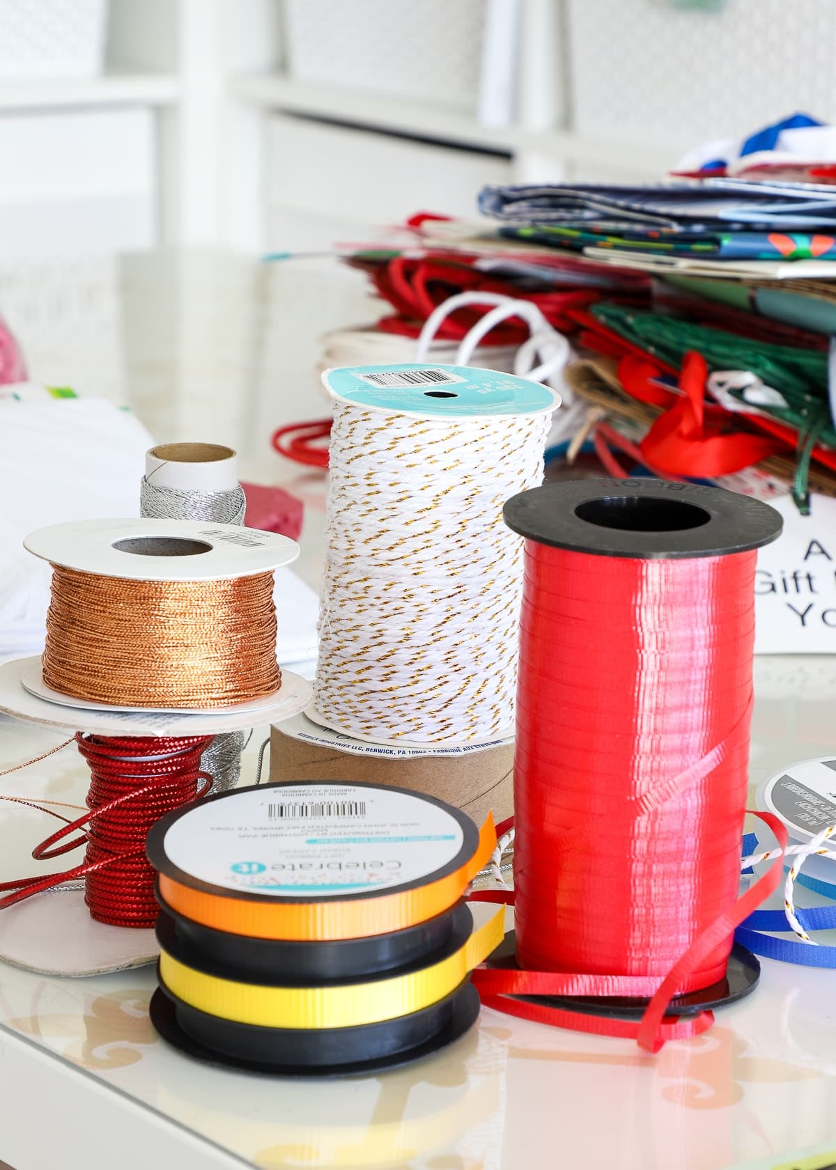 How To Store Wrapping Paper All Your Gift Wrap Supplies 