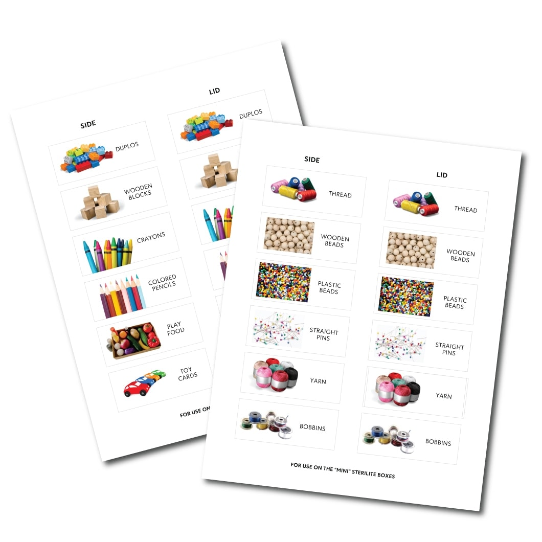 Templates to Make Your Own LEGO Labels - The Homes I Have Made