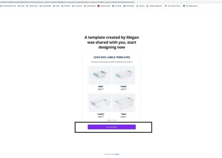 Templates to Make Your Own LEGO Labels - The Homes I Have Made