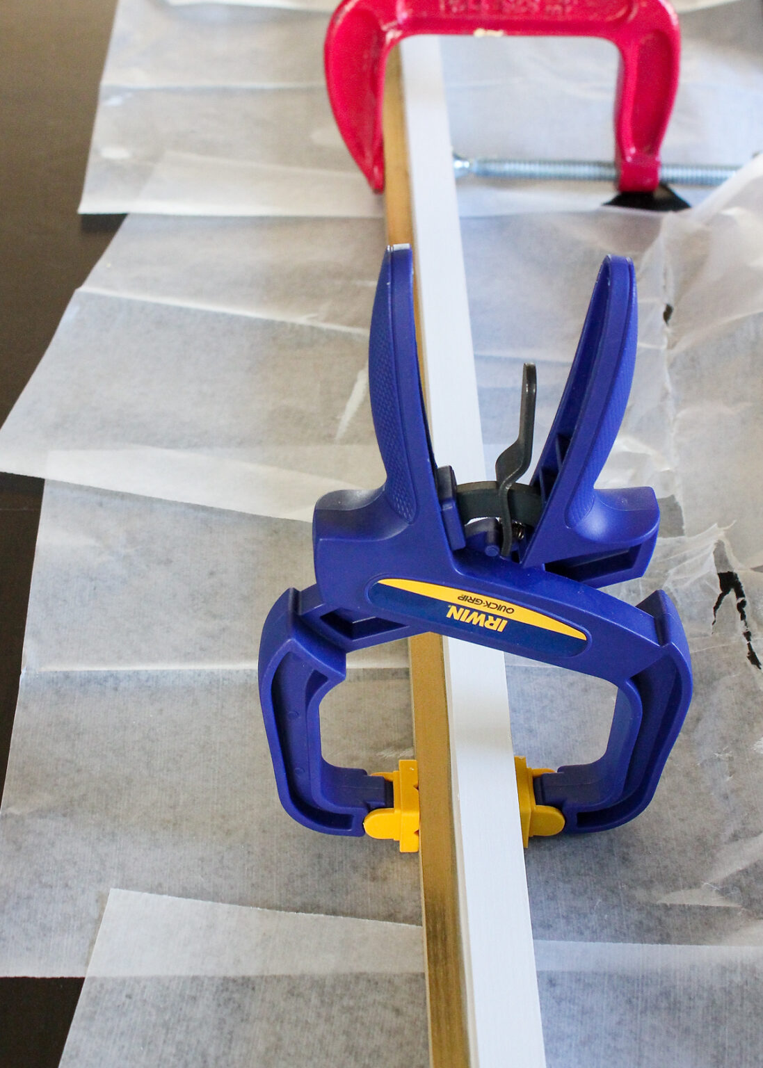 Easy DIY Canvas Art Frame - The Homes I Have Made