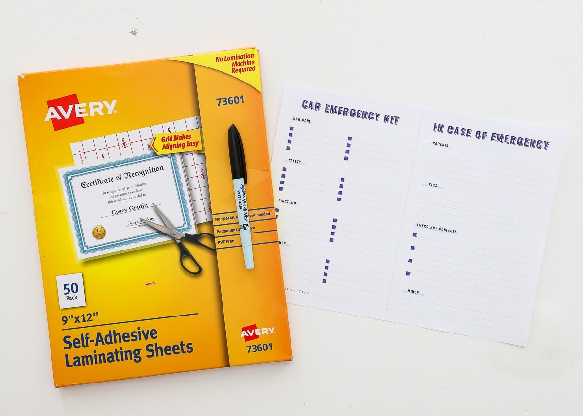 How to Assemble a Car Emergency Kit (with Printable Checklist)