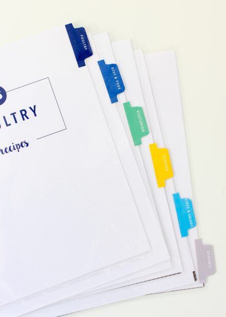 How to Assemble a Recipe Binder (Using Printables!) - The Homes I Have Made