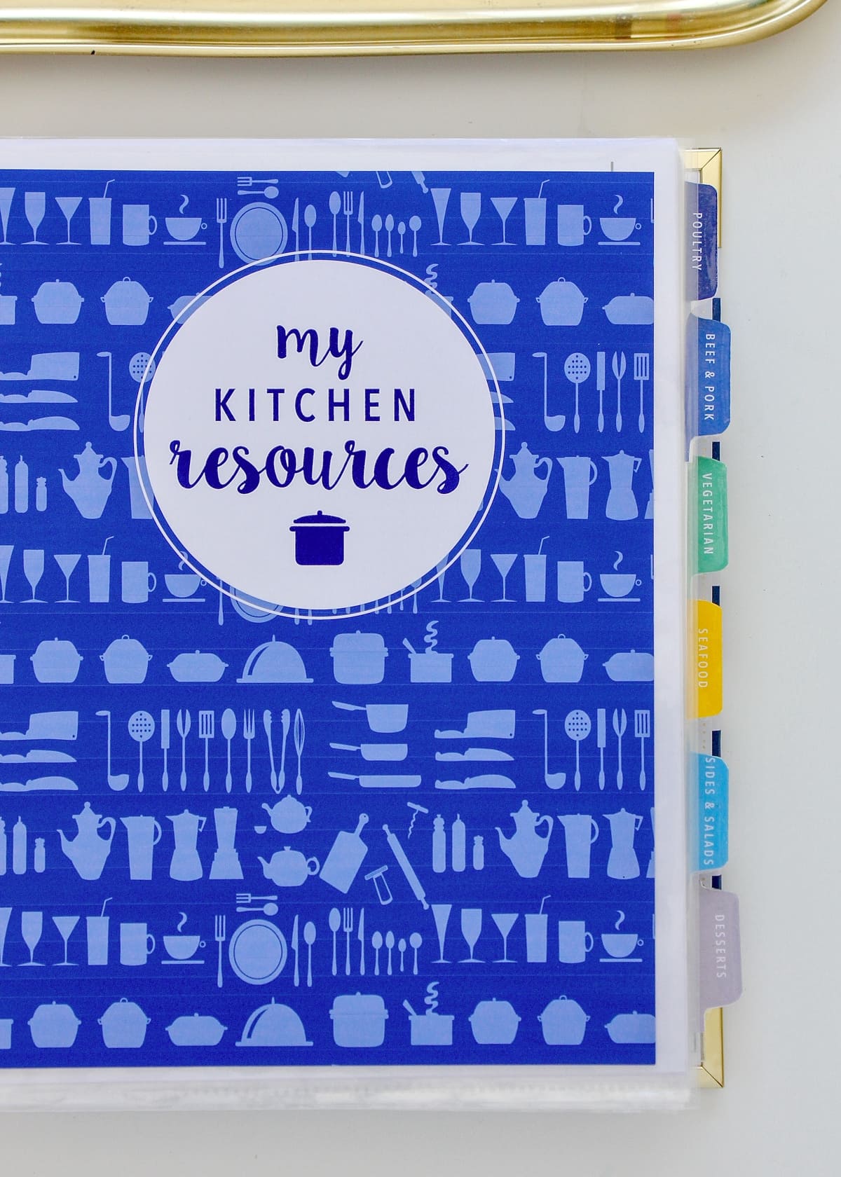 How to Assemble a Recipe Binder (Using Printables!) - The Homes I Have Made