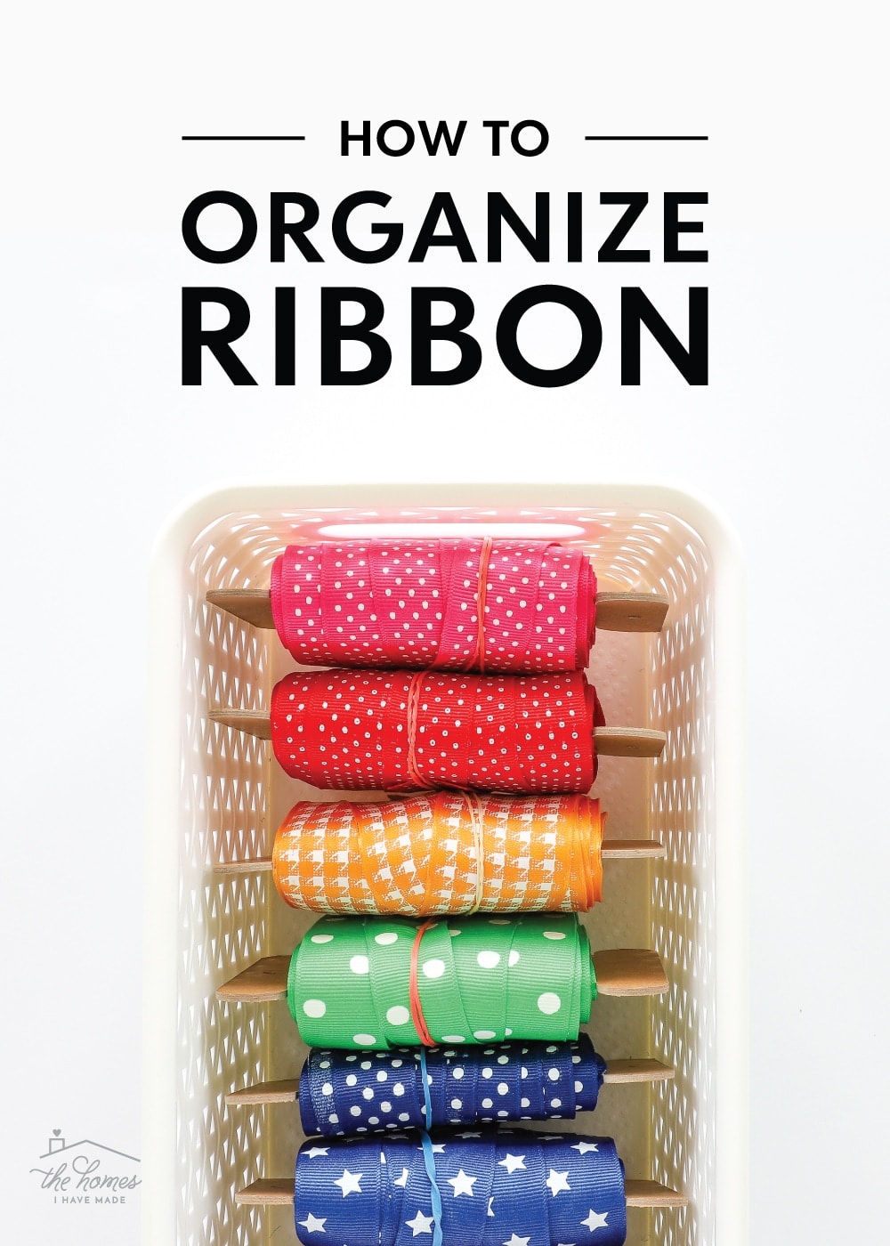 How to Organize Ribbon | My Favorite Solutions!