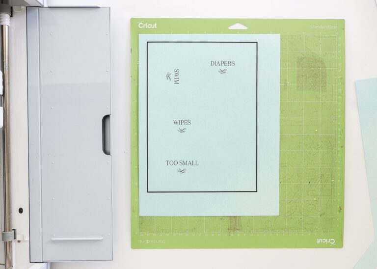 A Guide To Making Labels with Cricut Print Then Cut - The Homes I Have Made